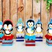 Penguin Birthday Theme Winter Wonderland Centerpieces - Etsy