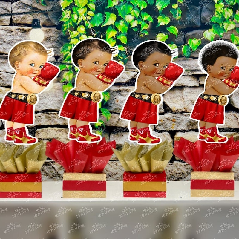 Boxing Centerpieces - Etsy