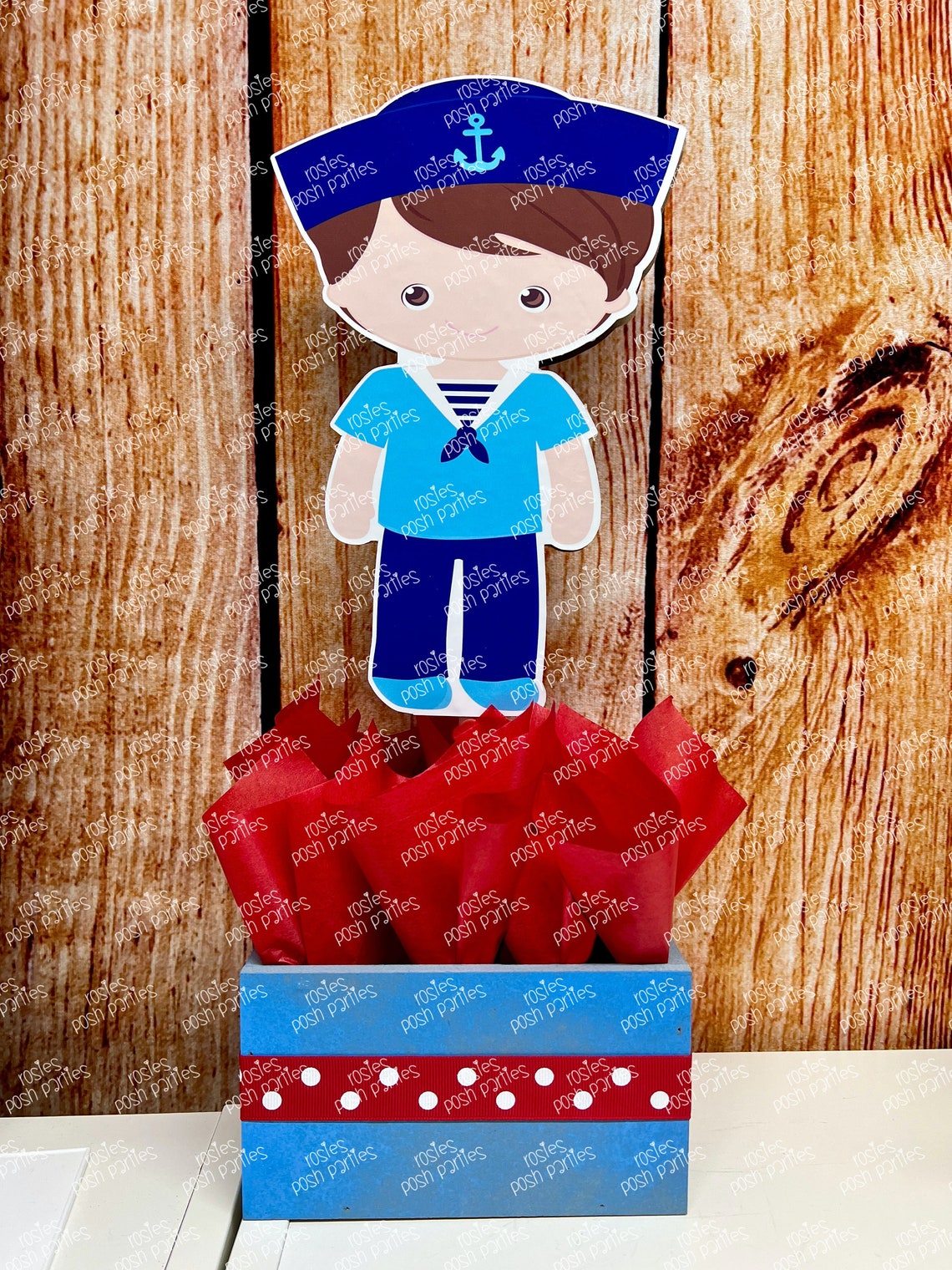 Nautical Boy Baby Shower Nautical Birthday Centerpiece for - Etsy