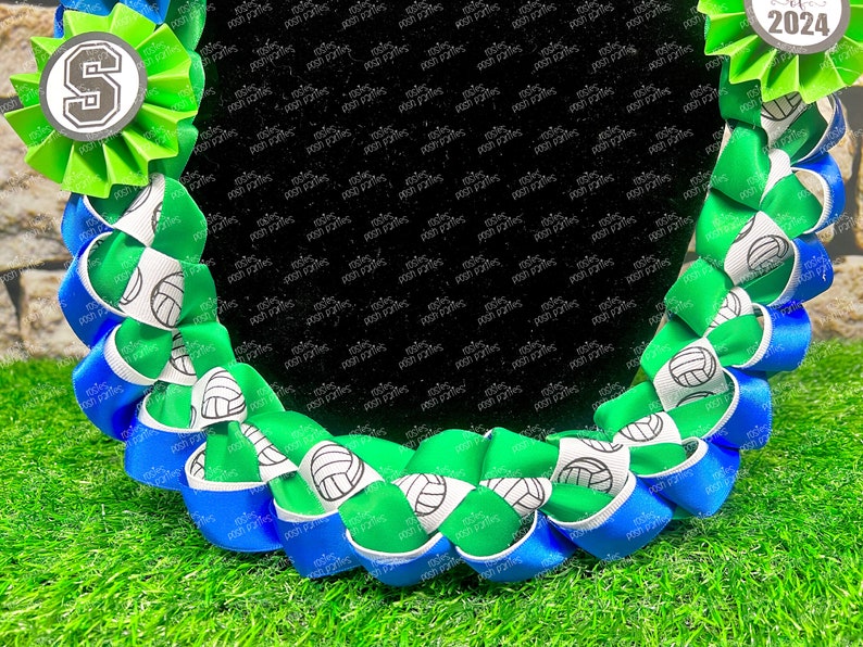 Cheer Sports Graduation Lei | Promotion Gift Lei | Sports Senior Night ...