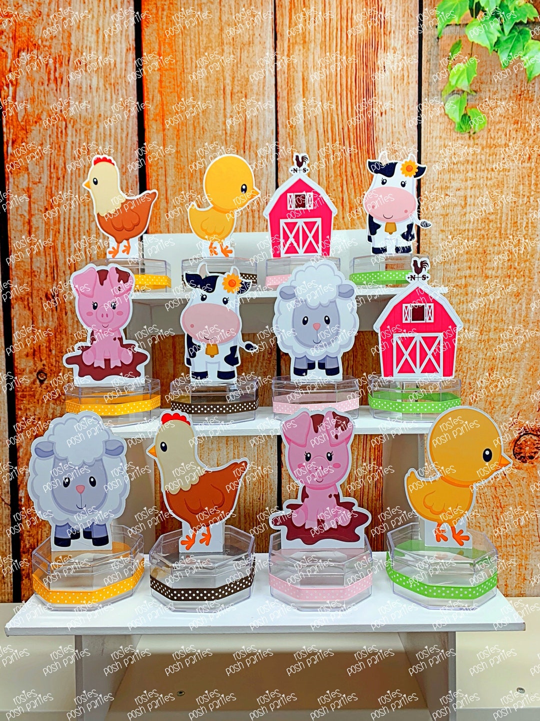 Pink Farm Theme Farm Baby Shower Farm Birthday Farm - Etsy