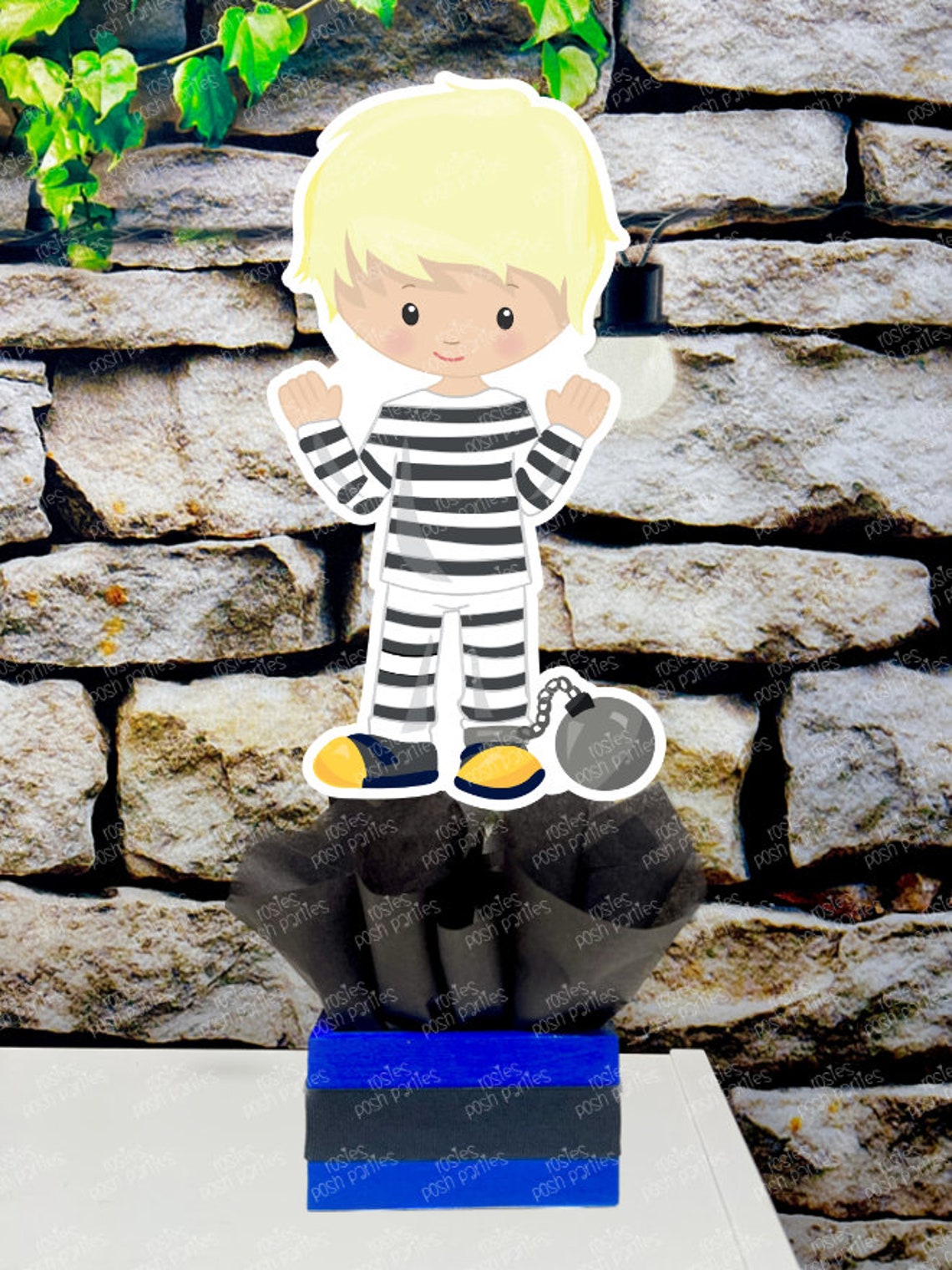 Police Theme Decoration | Cops and Robbers Birthday | First Responder ...