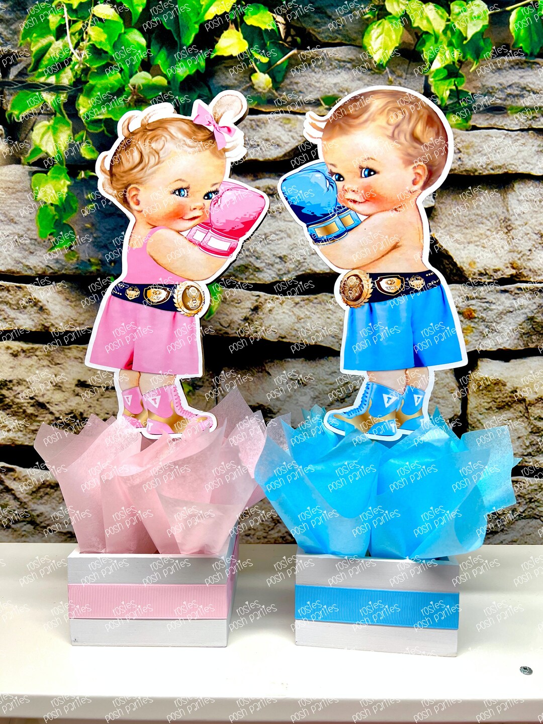 Boxing Main Event Baby Shower Theme Gender Reveal Boxing - Etsy