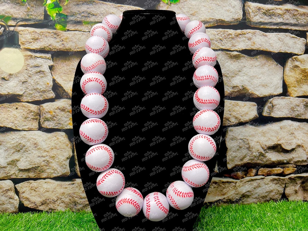 Baseball Ball Lei | Promotion Gift Lei | Graduation Sports Lei | Sports ...