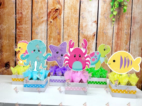 Mermaid Centerpieces Under the Sea Theme Centerpiece Mermaid - Etsy