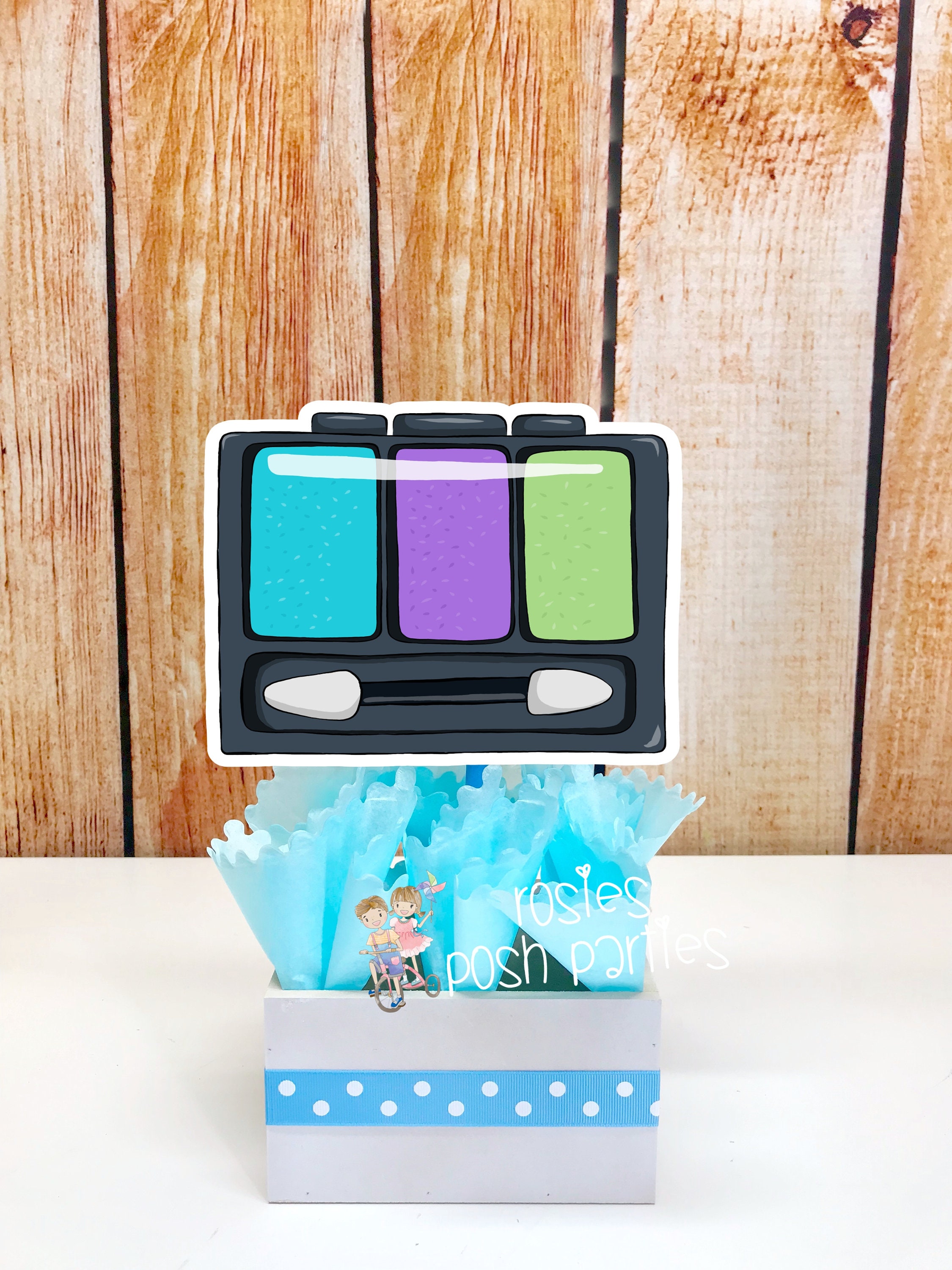 Makeup Theme Makeup Birthday Party Spa Theme Party Girls | Etsy