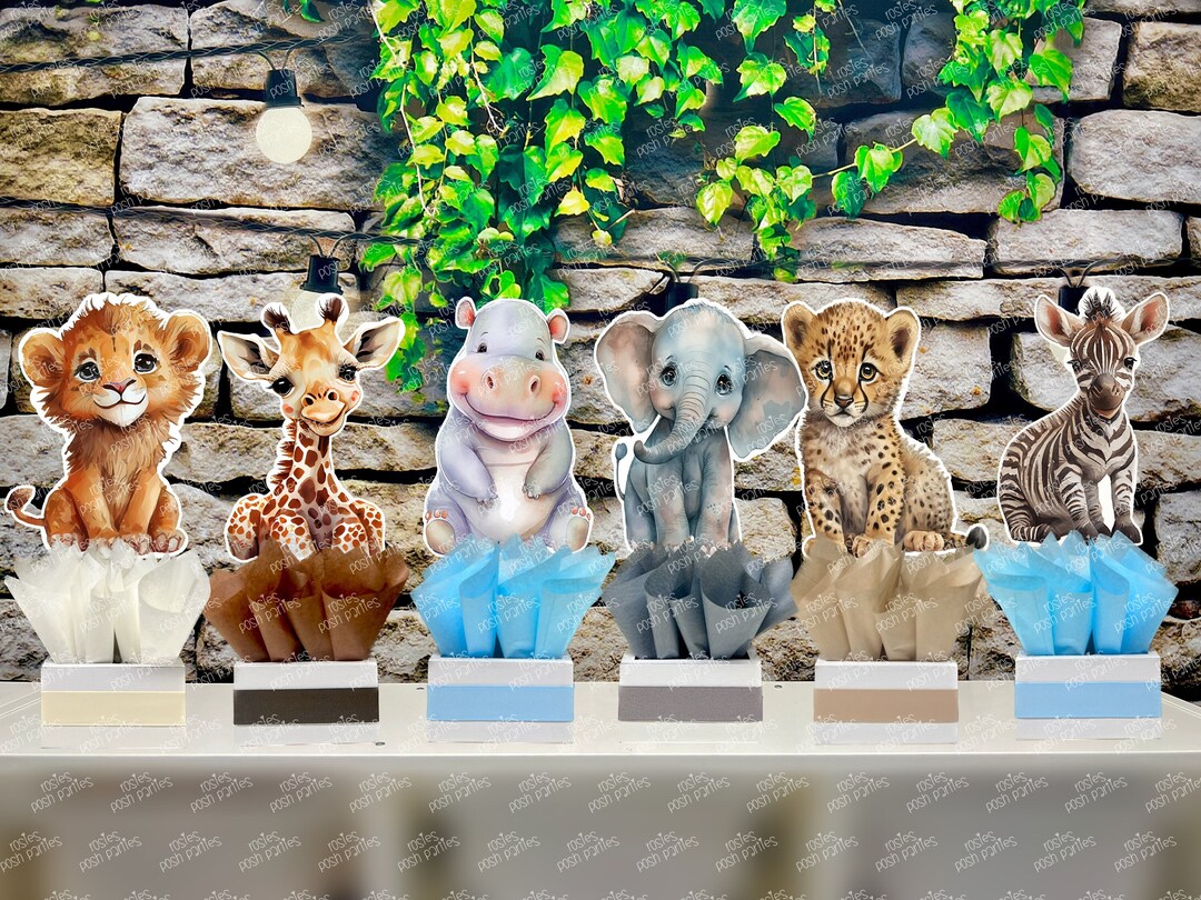 Jungle Baby Shower | Safari Birthday Theme | Jungle Theme | Safari ...