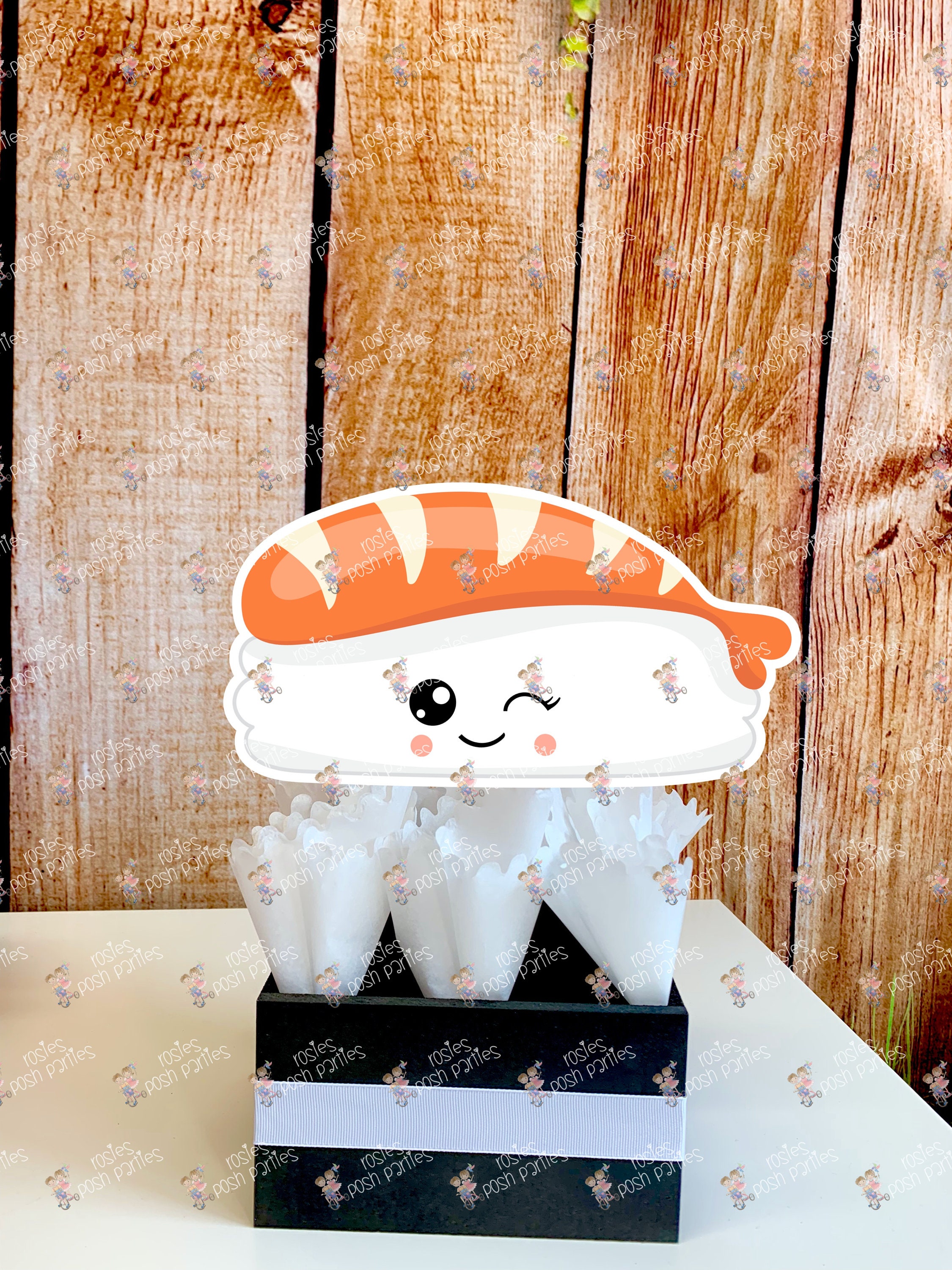 Sushi Theme Birthday Sushi Centerpiece Sushi Party Theme - Etsy