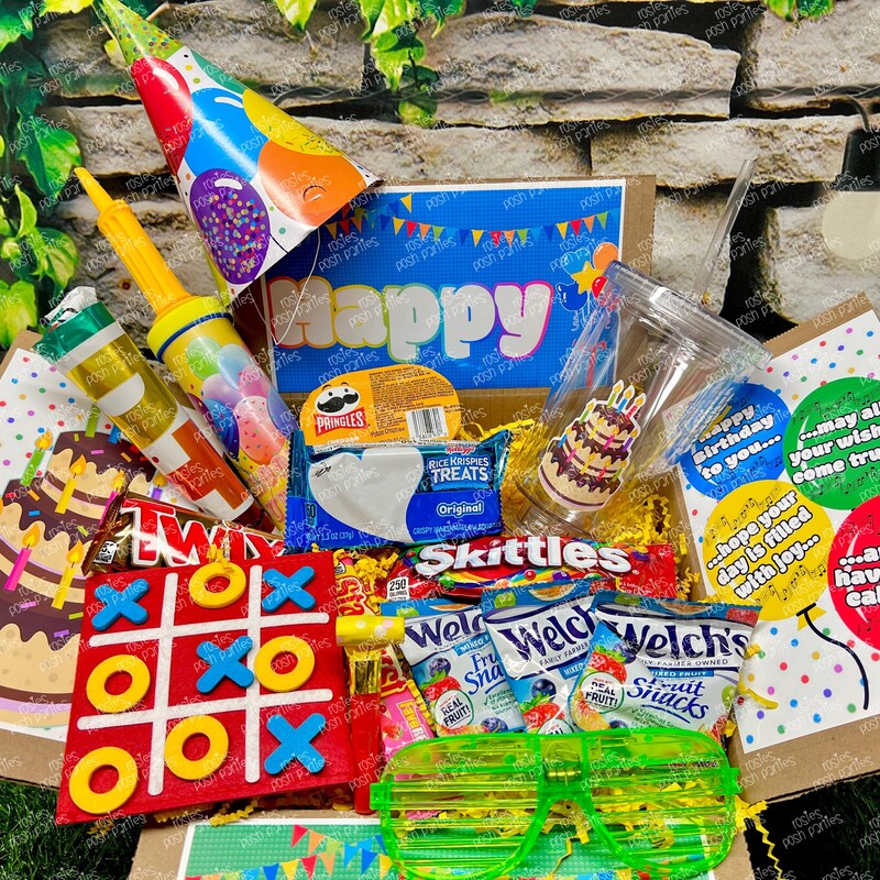 Birthday in a Box - Etsy