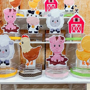 Pink Farm Theme Farm Baby Shower Farm Birthday Farm - Etsy