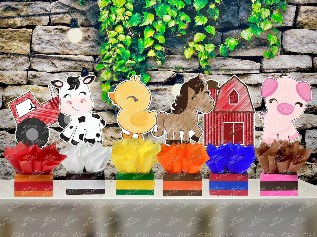 Farm Theme Birthday Theme | Farm Theme Baby Shower | Barn Yard Party ...
