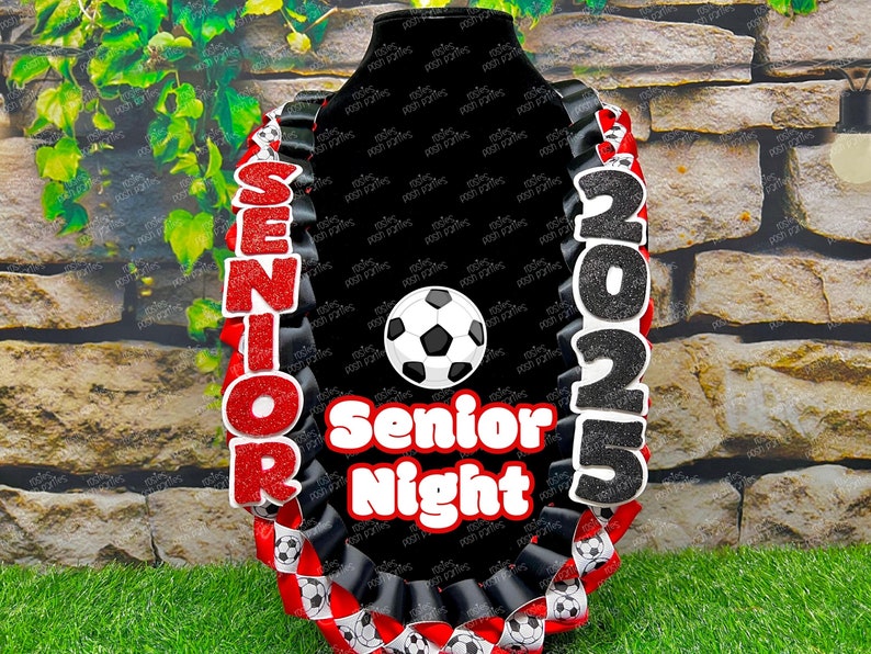Soccer Sports Graduation Lei | Promotion Gift Lei | Sports Senior Night ...