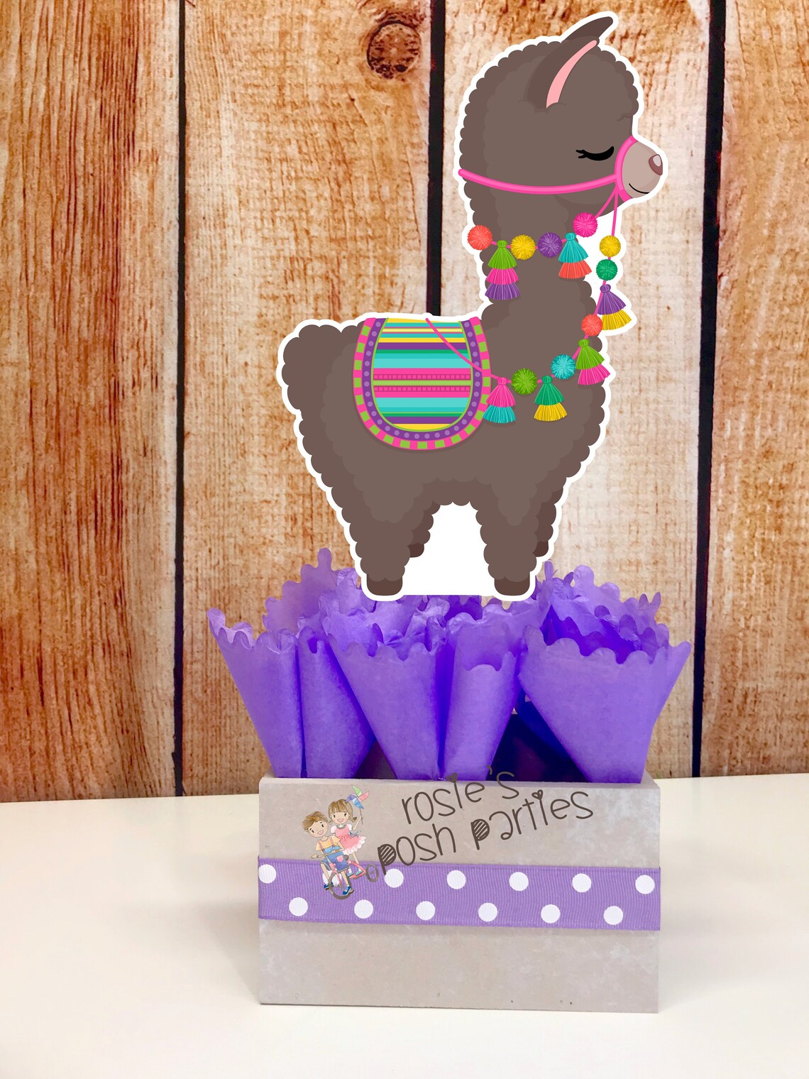 Llama Birthday Theme Centerpiece Decoration Llama Theme | Etsy