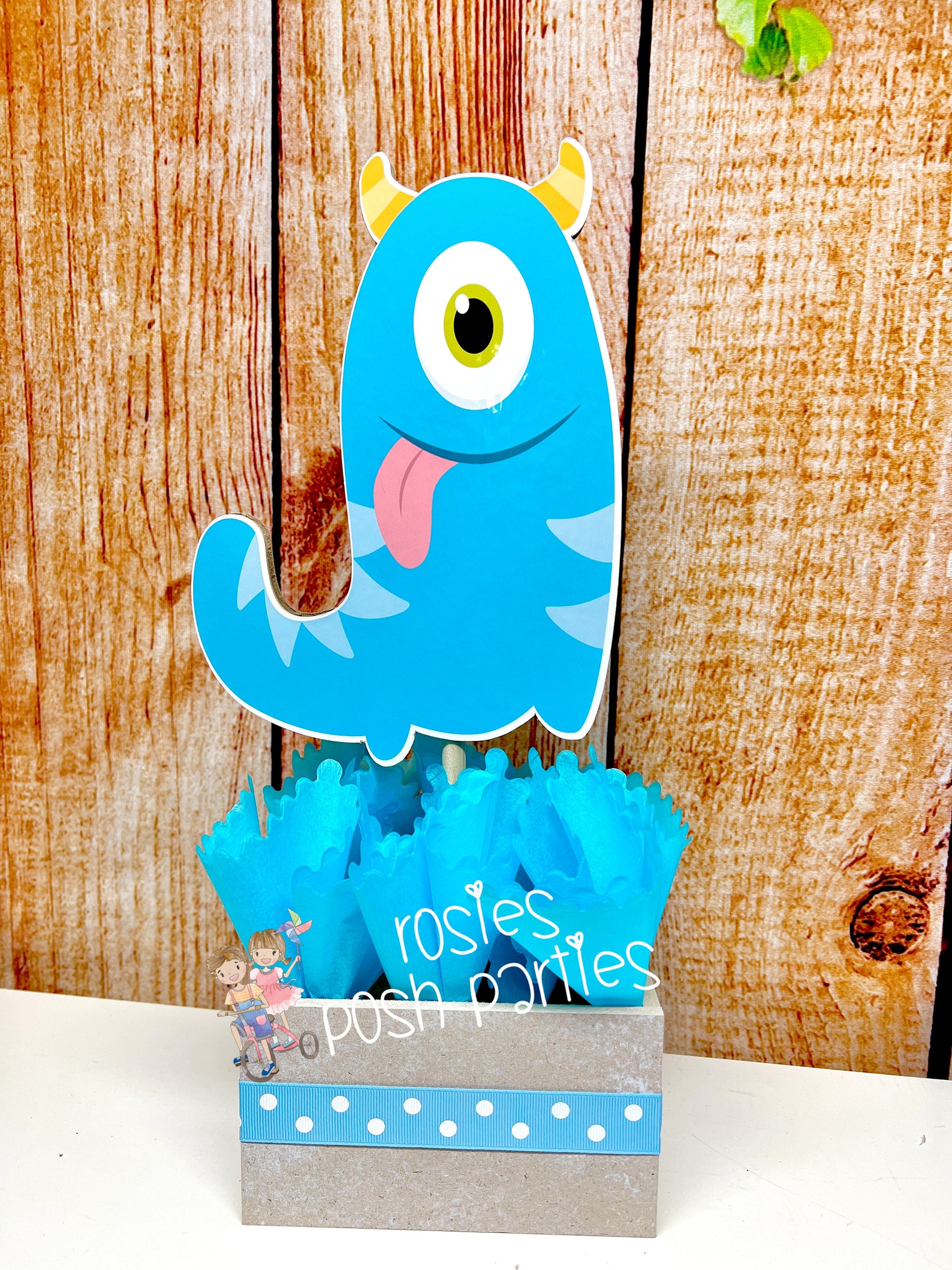 Monster Birthday Centerpieces Little Monsters Cute Birthday | Etsy