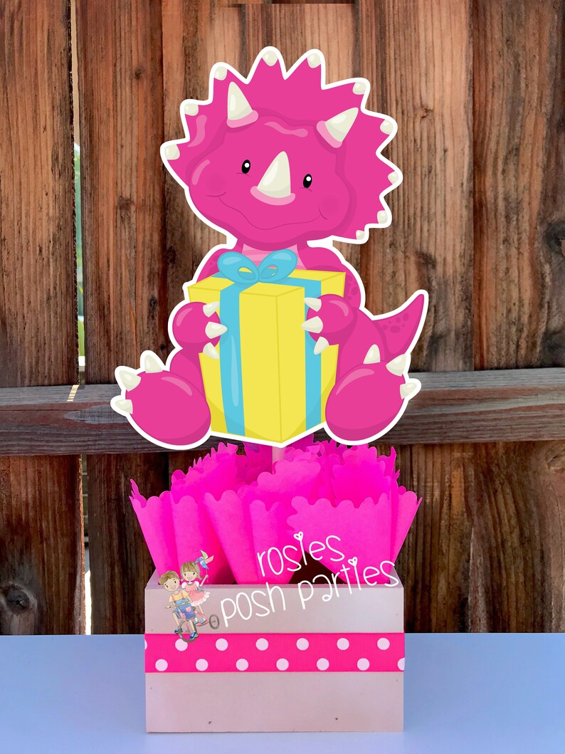 Pink Dinosaur Theme Pink Dinosaur Baby Shower Hatching - Etsy
