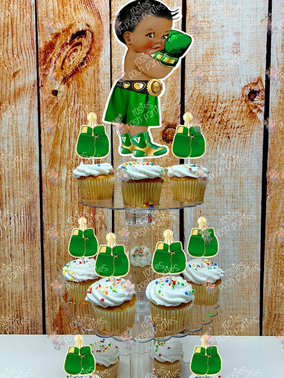 Little Royal Prince Green Boxer | Boxing Baby Shower Main Event ...