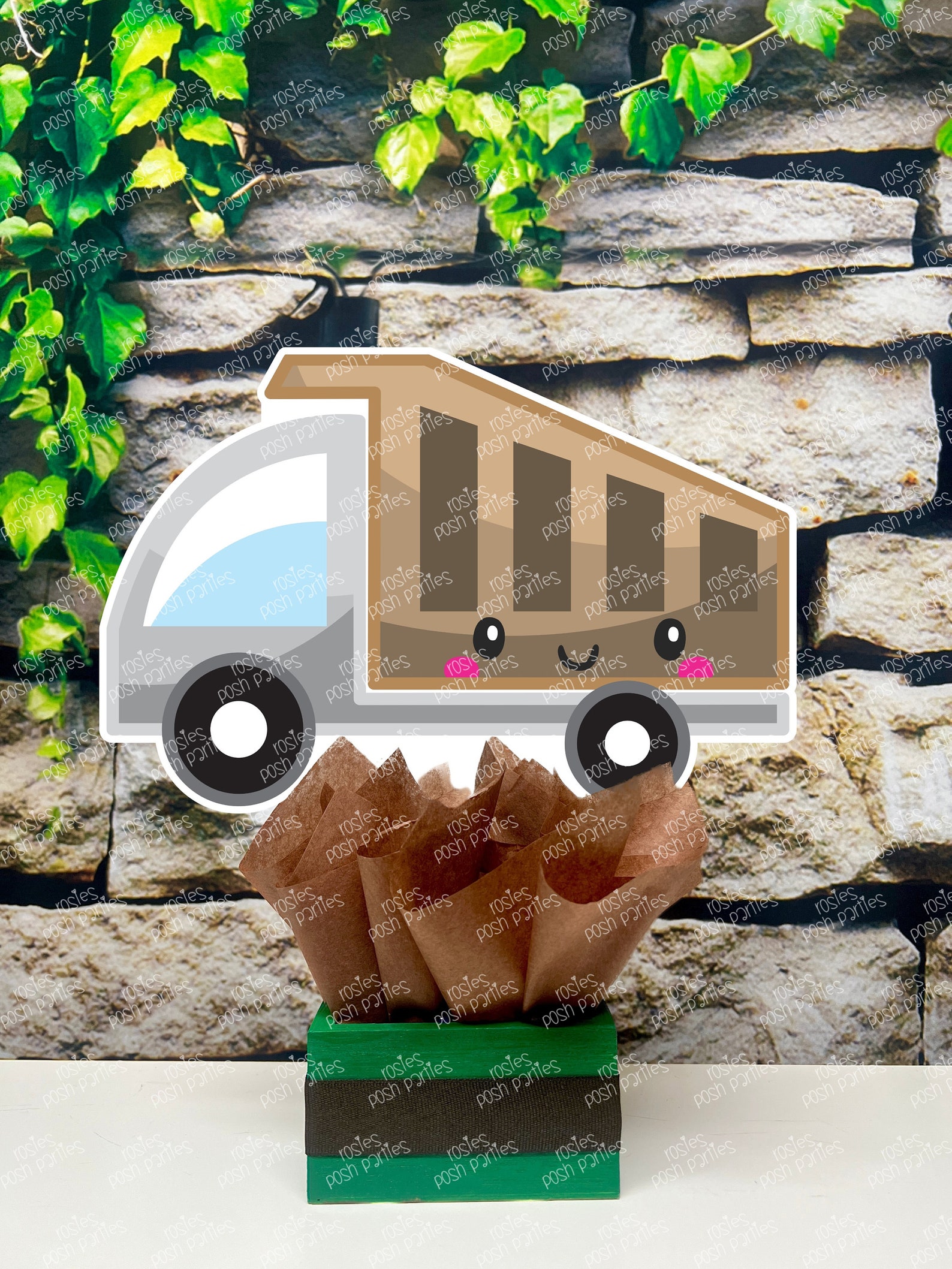 Garbage Truck Birthday Bash Theme | Trash Day Party | Dump Truck ...