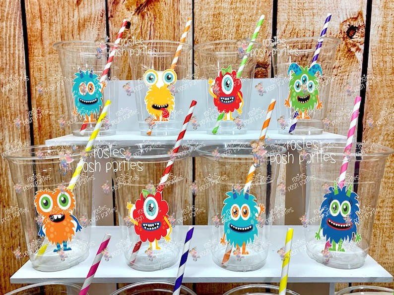 Monster Birthday Decoration Monster Theme Little Monster - Etsy