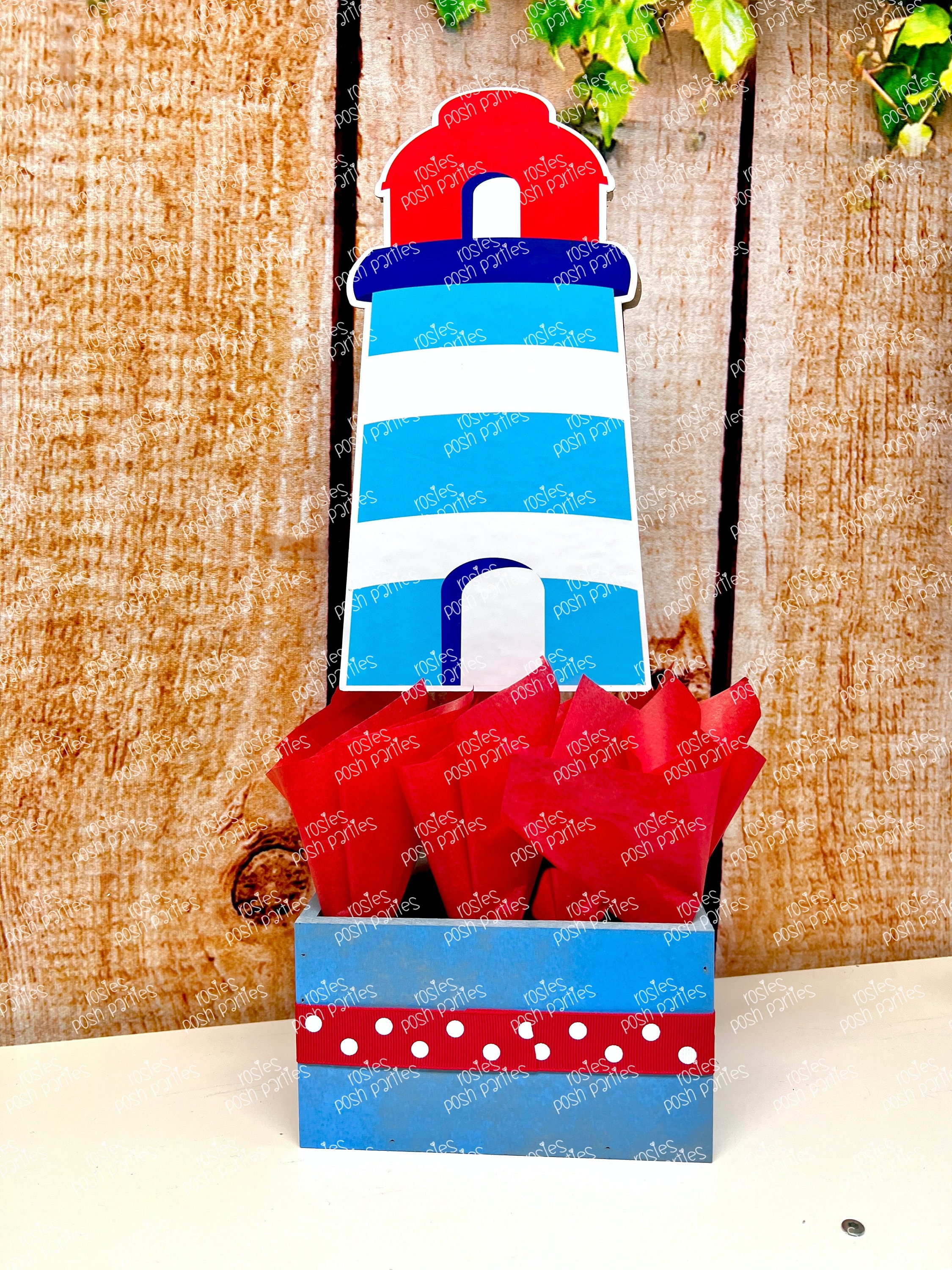 Nautical Boy Baby Shower Nautical Birthday Centerpiece for - Etsy