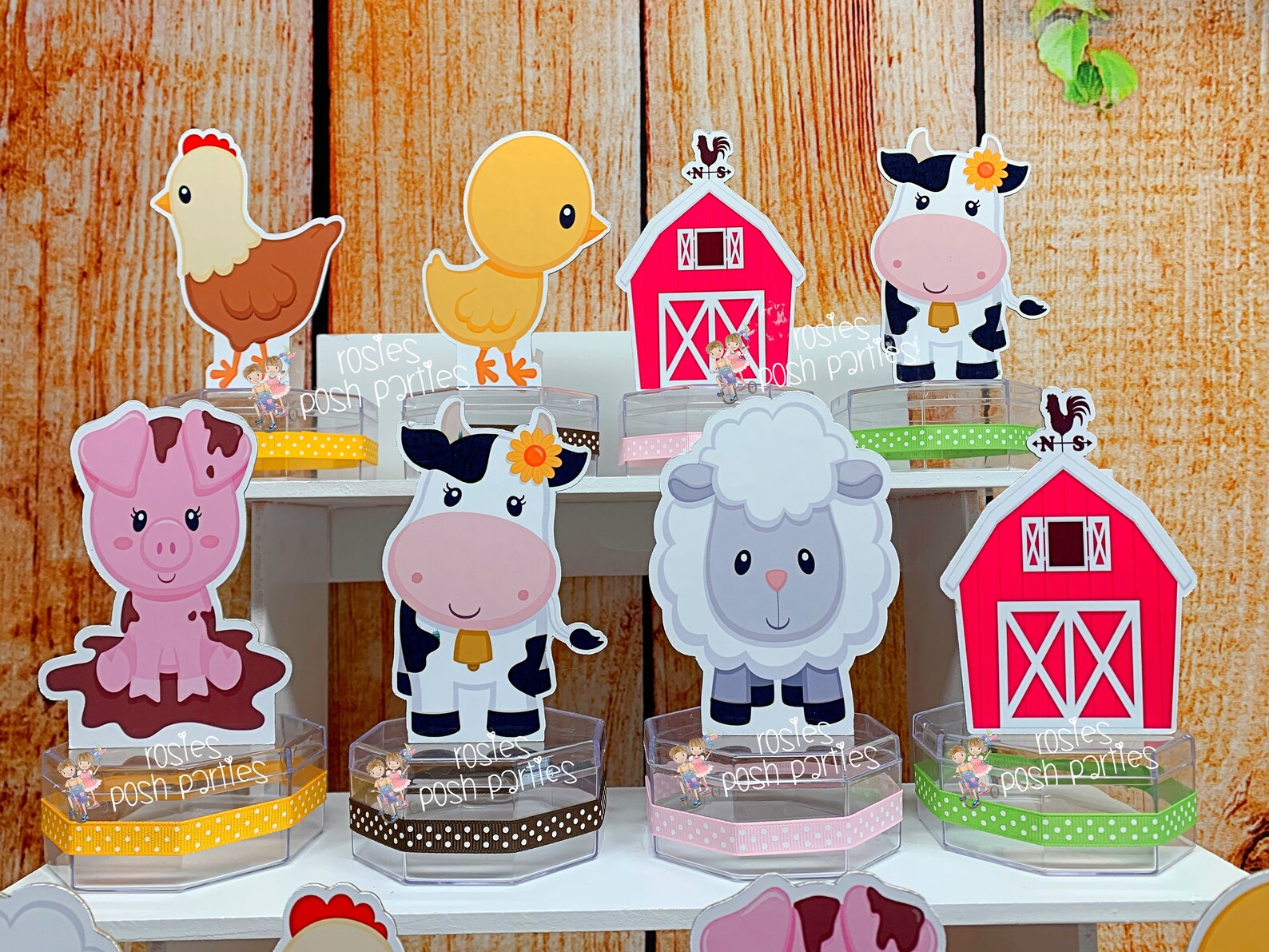 Pink Farm Theme Farm Baby Shower Farm Birthday Farm | Etsy
