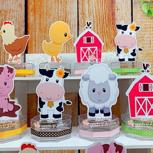 Pink Farm Theme Farm Baby Shower Farm Birthday Farm | Etsy