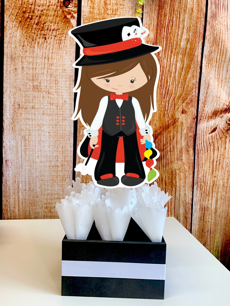 Magician Birthday Decorations Magician Centerpiece Magic Show | Etsy