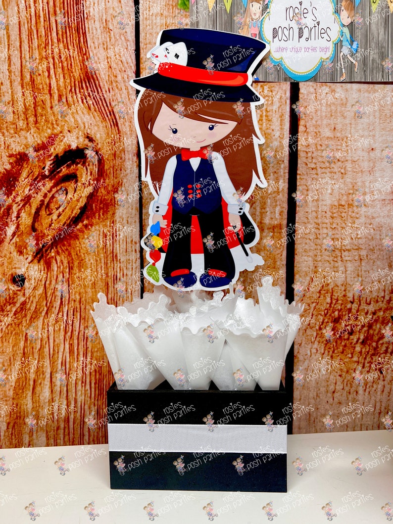 Magician Birthday Decorations Magician Centerpiece Magic Show - Etsy