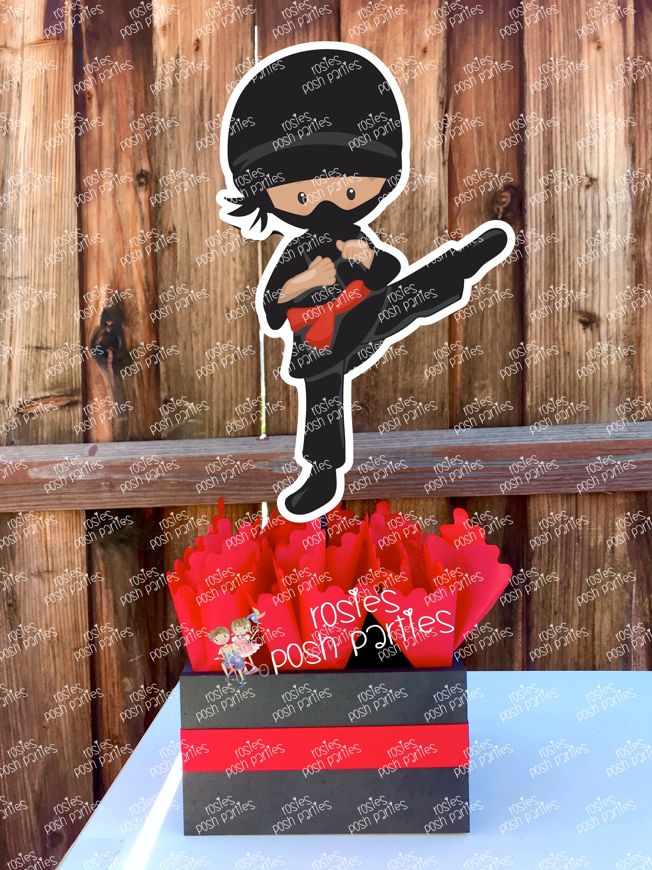 Ninja Birthday Ninja Party Ninja Centerpiece Decoration Ninja - Etsy