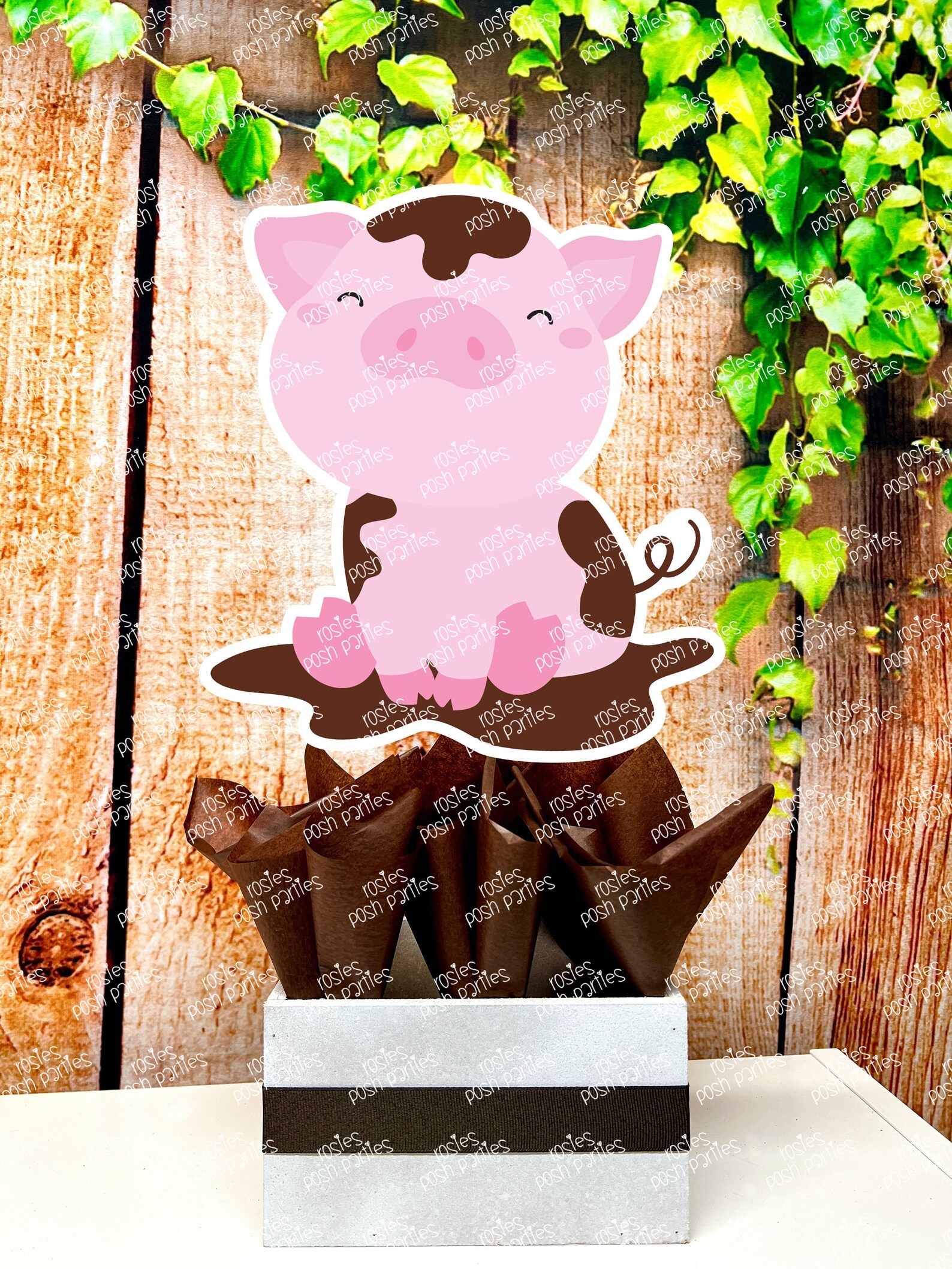 Pink Farm Theme Girl Farm Birthday Pink Farm Party Farm - Etsy