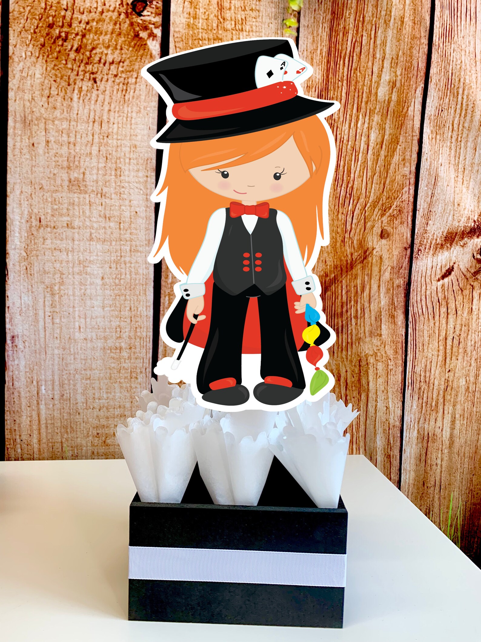 Magician Birthday Decorations Magician Centerpiece Magic Show - Etsy