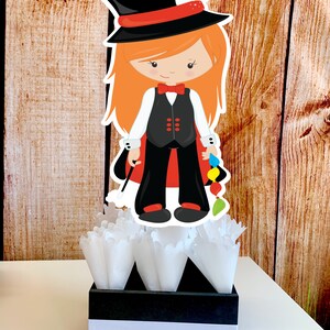 Magician Birthday Decorations Magician Centerpiece Magic Show | Etsy