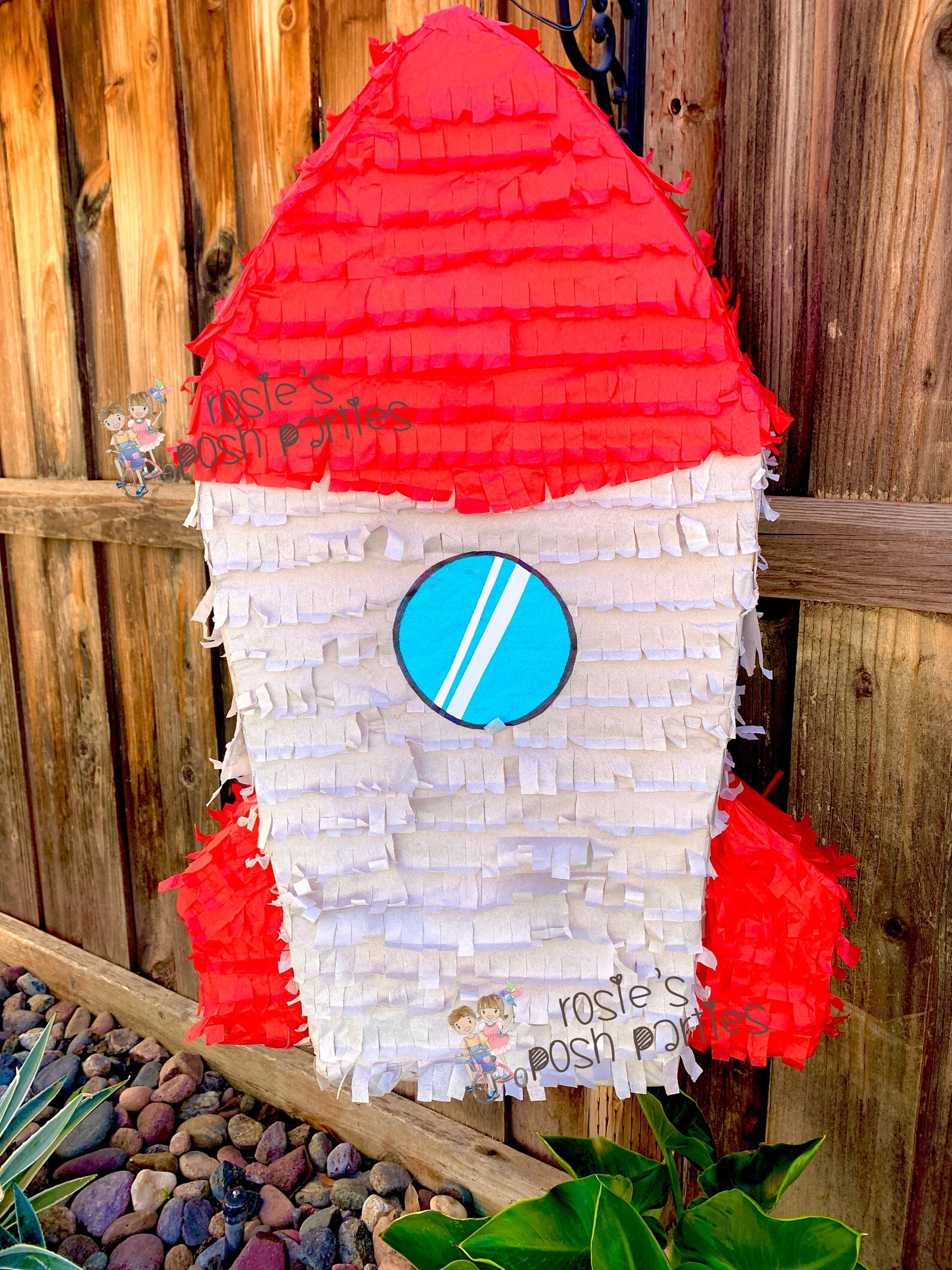 Rocketship Piñata Astronaut Birthday Theme Piñata Outer | Etsy