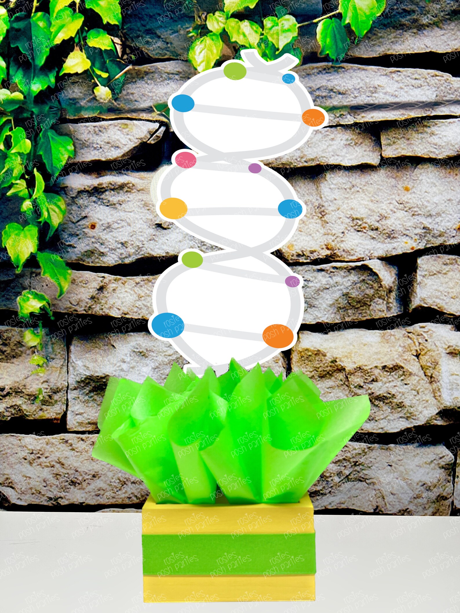 Science Birthday Theme Centerpiece Decoration | Science Party | Science ...