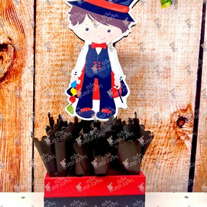 Magician Birthday Decorations Magician Centerpiece Magic Show - Etsy