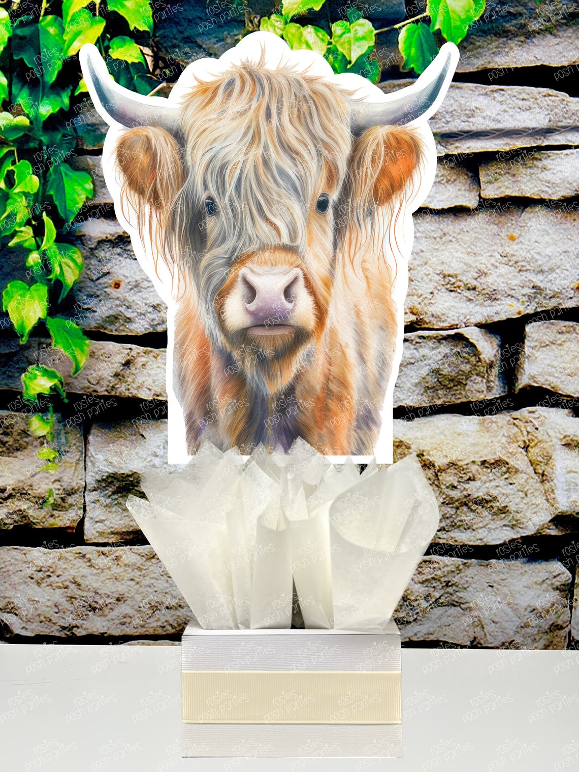 Boho Highland Cow Baby Shower Theme | Bohemian Highland Cow | Shaggy ...