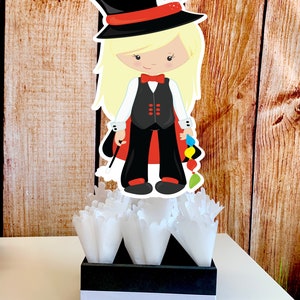 Magician Birthday Decorations Magician Centerpiece Magic Show - Etsy