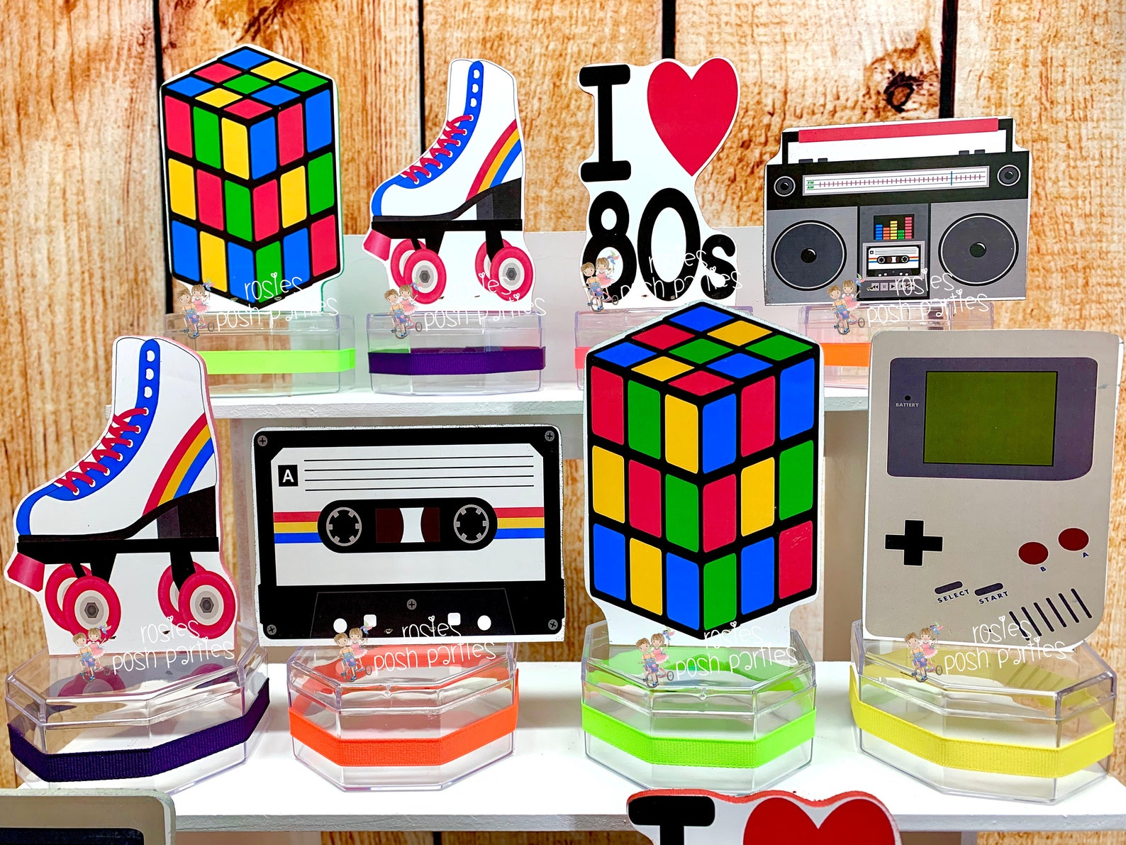 I Love the 80s Birthday Theme 80s Theme Party Favor 80s | Etsy