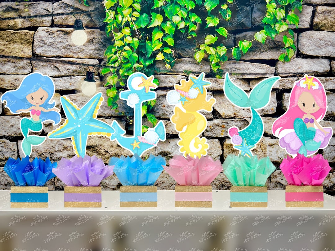 Mermaid Theme | Mermaid Baby Shower | Mermaid Birthday Party ...
