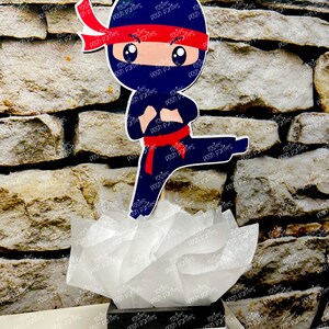 Ninja Birthday Theme | Ninja Karate Party Centerpiece Decoration ...