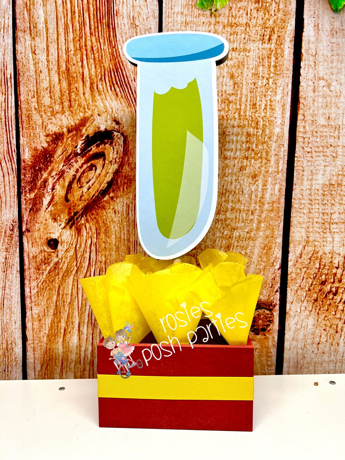 Science Birthday Theme Centerpiece Decoration Science Party | Etsy