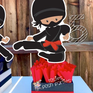 Ninja Birthday Ninja Party Ninja Centerpiece Decoration Ninja | Etsy