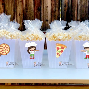 Pizza Party Birthday Party Favor Centerpiece Pizza Party Decoration ...