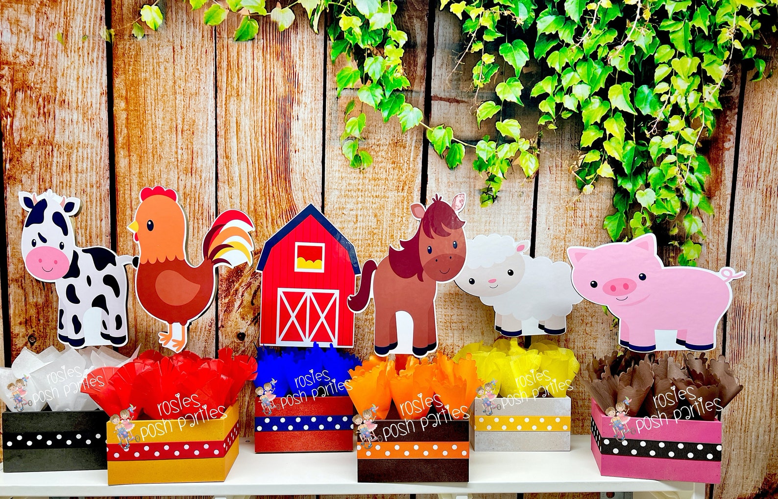 Farm Theme Birthday Theme Farm Theme Baby Shower Barn Yard - Etsy