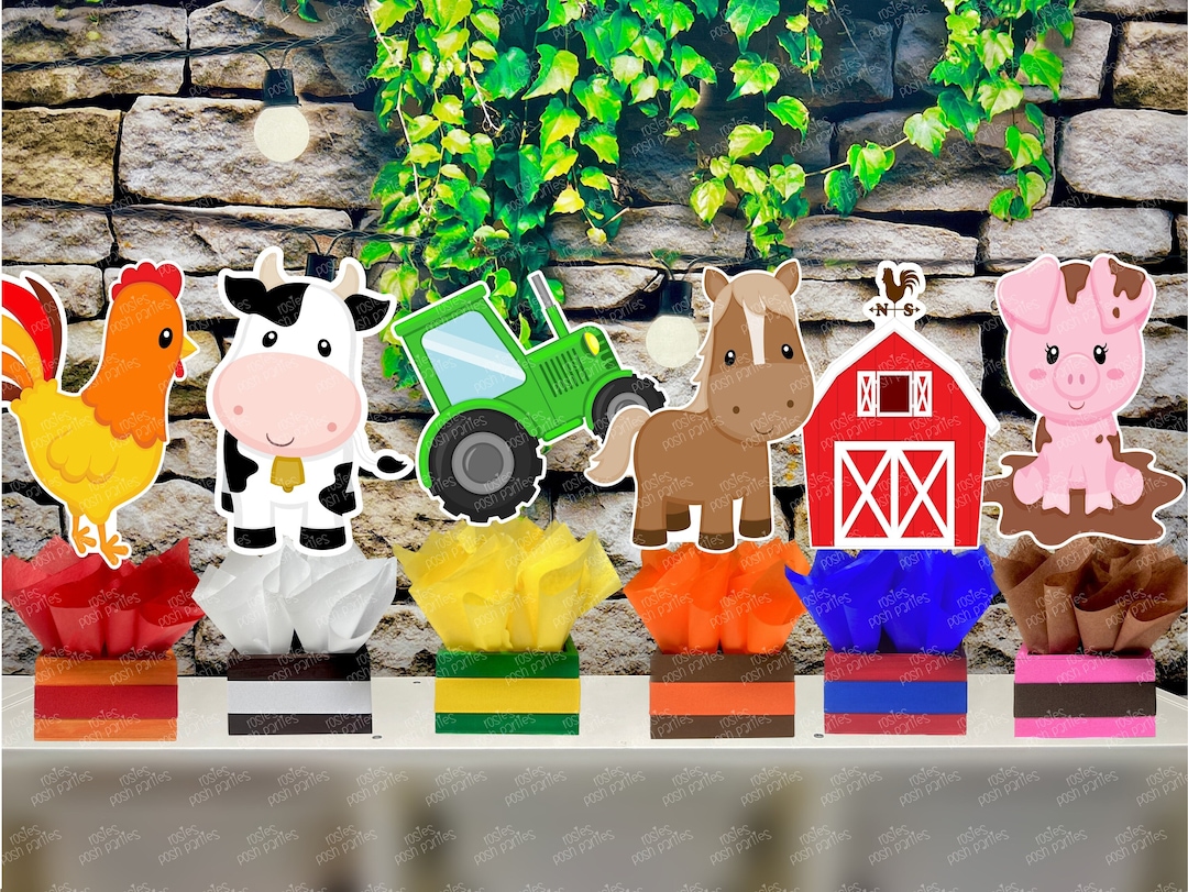 Farm Theme Birthday Theme | Farm Theme Baby Shower | Barn Yard Party ...