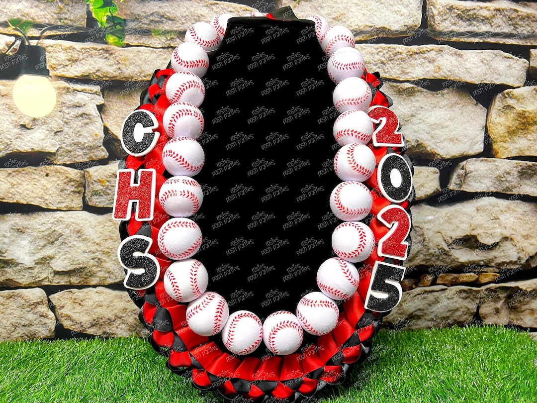 Baseball Ball Lei | Promotion Gift Lei | Graduation Sports Lei ...