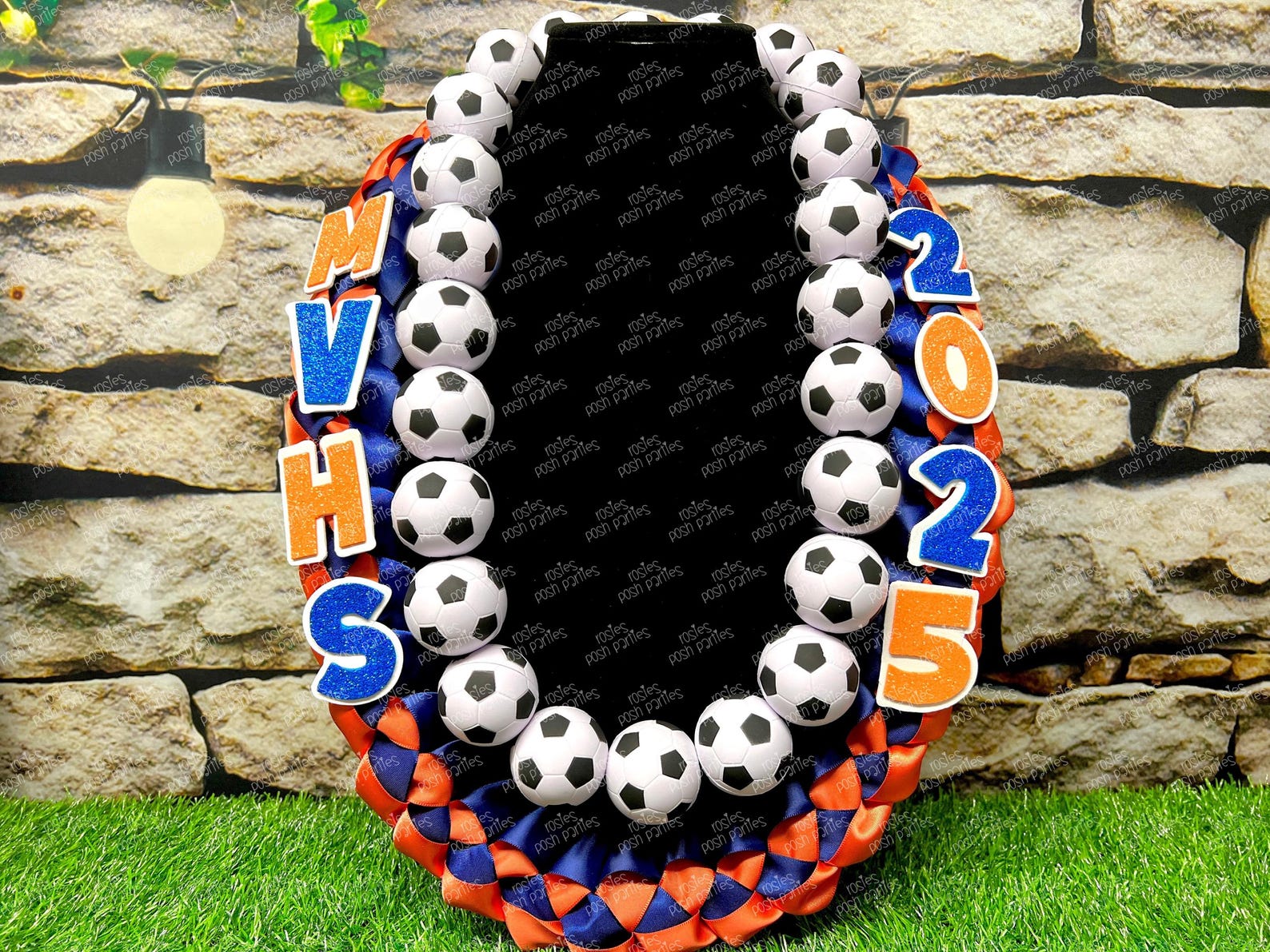 Soccer Ball Lei | Promotion Gift Lei | Graduation Sports Lei | Sports ...