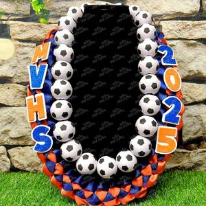 Soccer Ball Lei | Promotion Gift Lei | Graduation Sports Lei | Sports ...