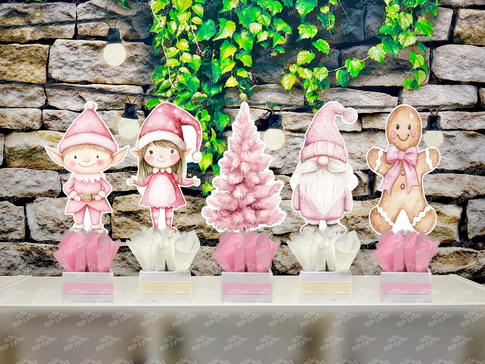 Christmas Santa | Mrs. Clause Theme | Pink Christmas Theme ...