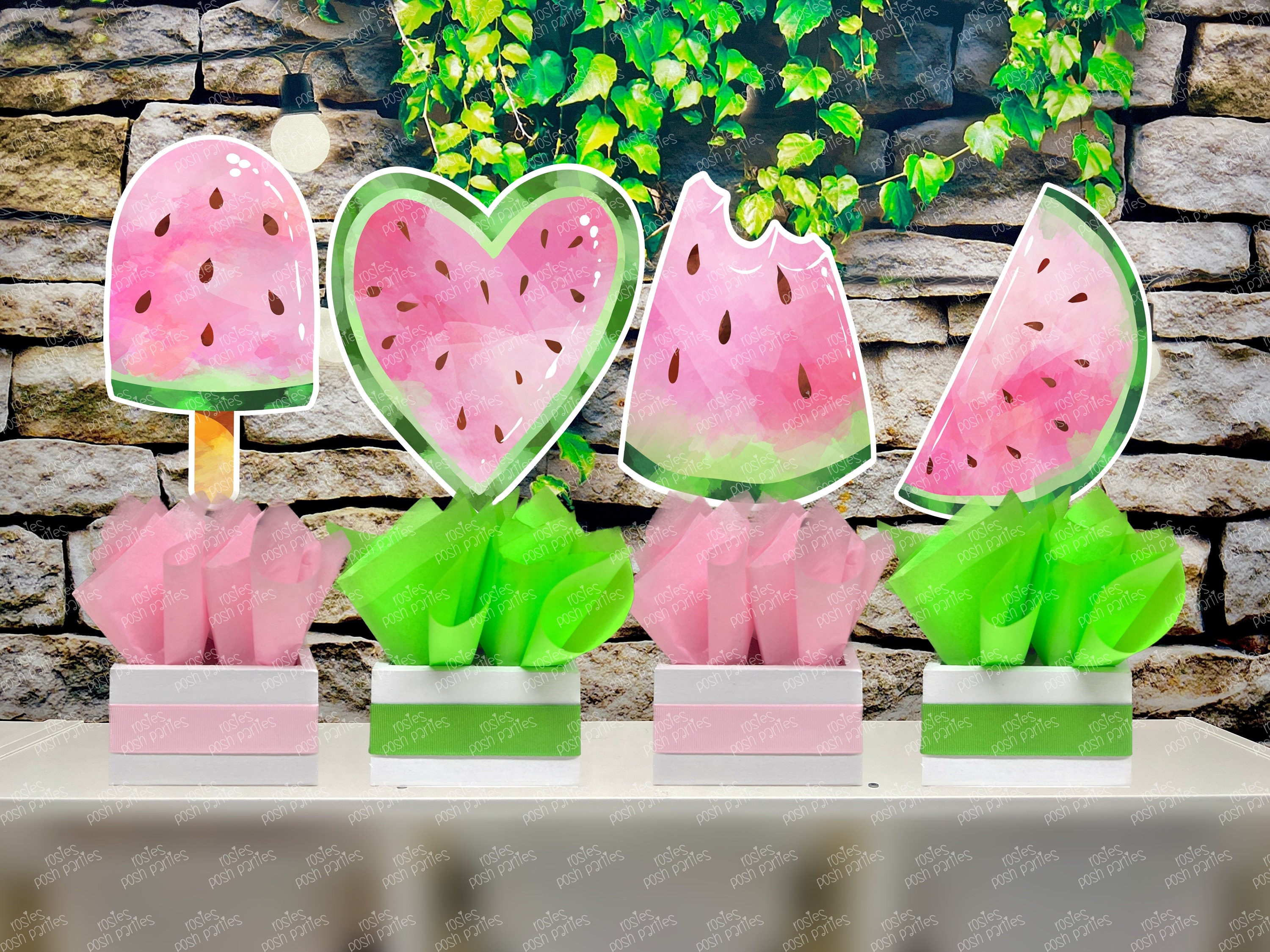 One in A Melon Birthday | First Birthday | Watermelon Theme | Baby ...
