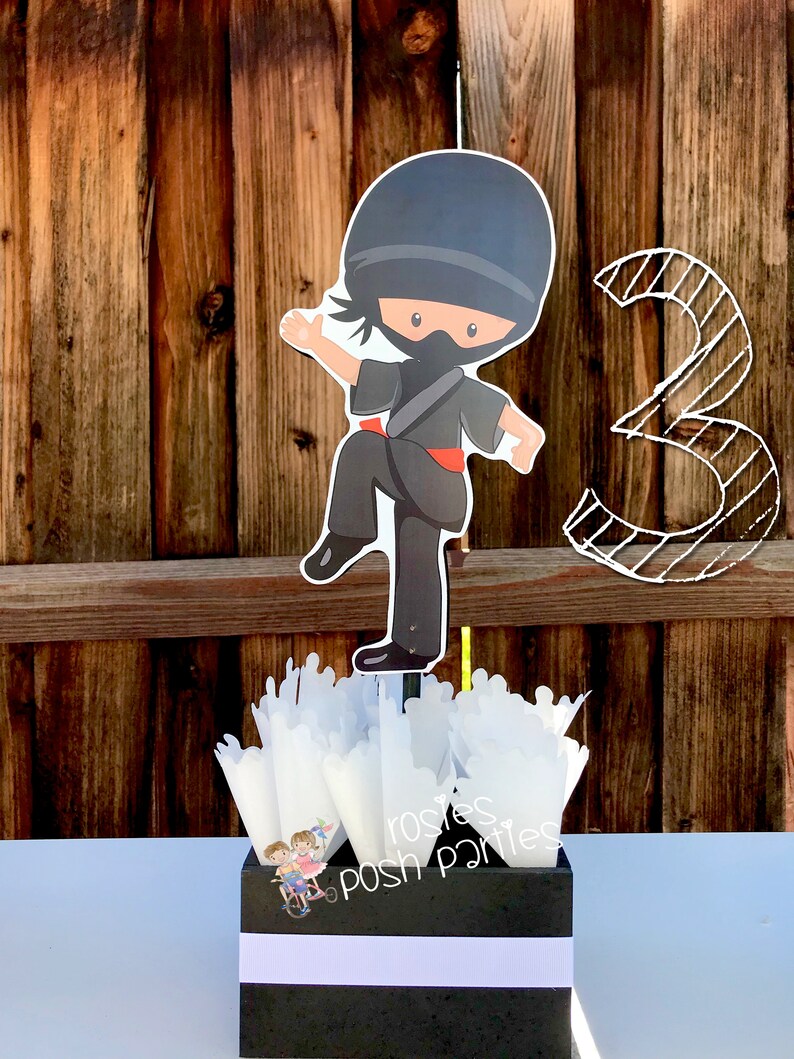 Ninja Birthday Ninja Party Ninja Centerpiece Decoration Ninja | Etsy